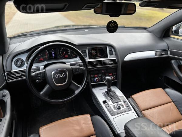 Черный Ауди А6 2009 в Елгава, объемом двигателя 3.00 л и пробегом 325 тыс. км за 6880 €, фото 8 на AUTOMOTO.COM.LV