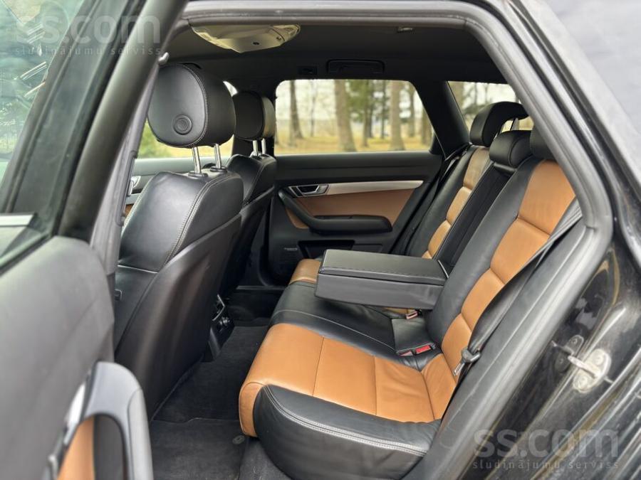 Black Audi A6 2009 in Jelgava, with an engine capacity of 3.00 L and mileage of 325 thousand km for 6880 €, photo 13 on AUTOMOTO.COM.LV