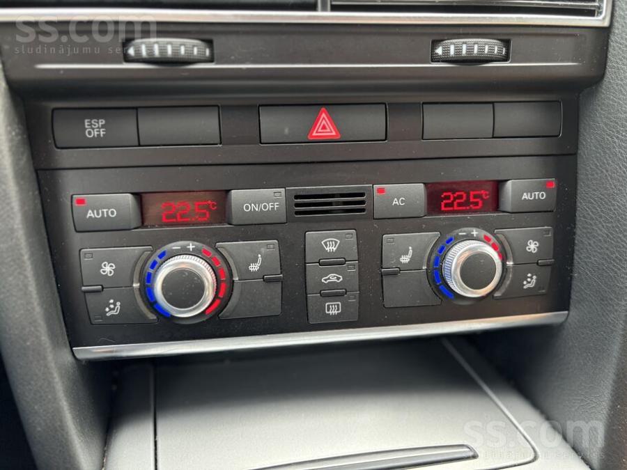 Black Audi A6 2009 in Jelgava, with an engine capacity of 3.00 L and mileage of 325 thousand km for 6880 €, photo 15 on AUTOMOTO.COM.LV