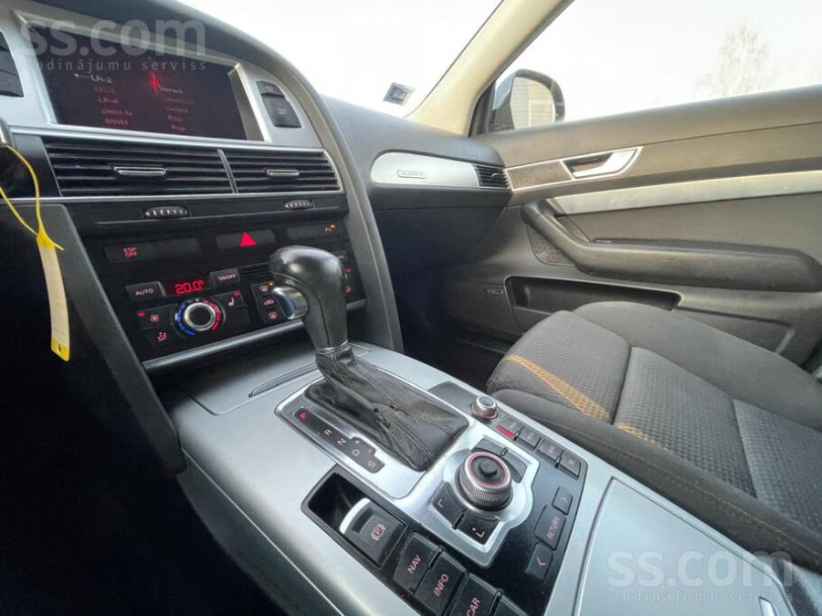 Черный Ауди А6 2009 в Рига, объемом двигателя 2.70 л и пробегом 0 тыс. км за 4400 €, фото 11 на AUTOMOTO.COM.LV
