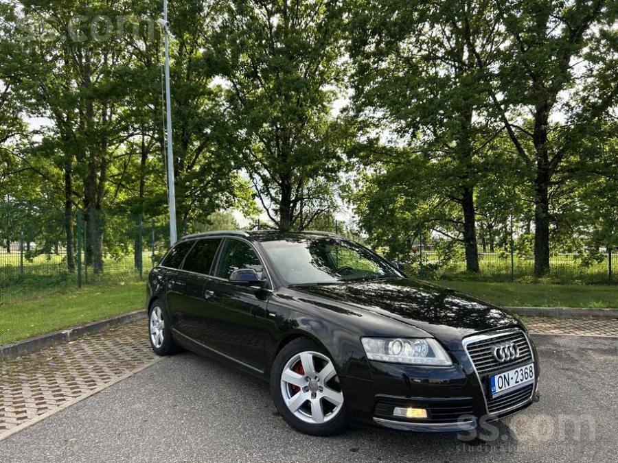 Melns Audi A6 2009 Valmiera, ar dzinēja tilpumu 3.00 L un nobraukumu 470 tūkst. km par 3850 €, foto 1 vietnē AUTOMOTO.COM.LV