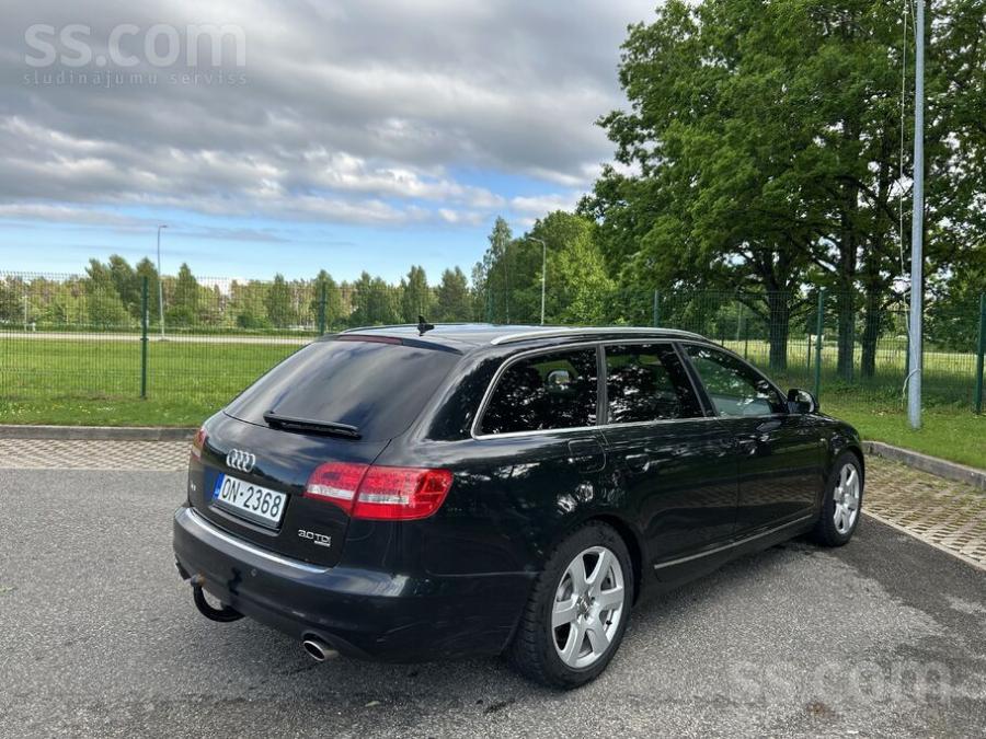 Melns Audi A6 2009 Valmiera, ar dzinēja tilpumu 3.00 L un nobraukumu 470 tūkst. km par 3850 €, foto 4 vietnē AUTOMOTO.COM.LV