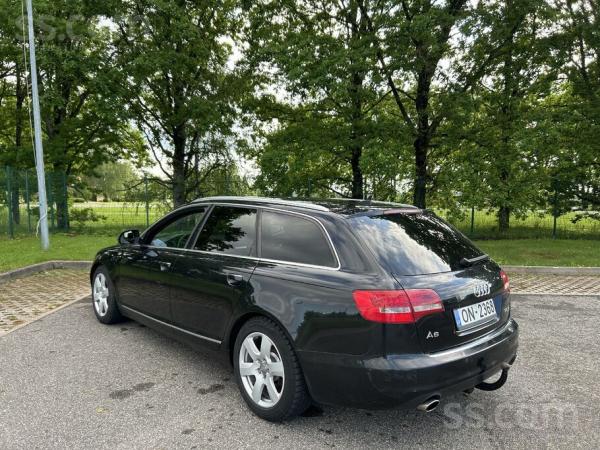 Black Audi A6 2009 in Valmiera, with an engine capacity of 3.00 L and mileage of 470 thousand km for 3850 €, photo 4 on AUTOMOTO.COM.LV