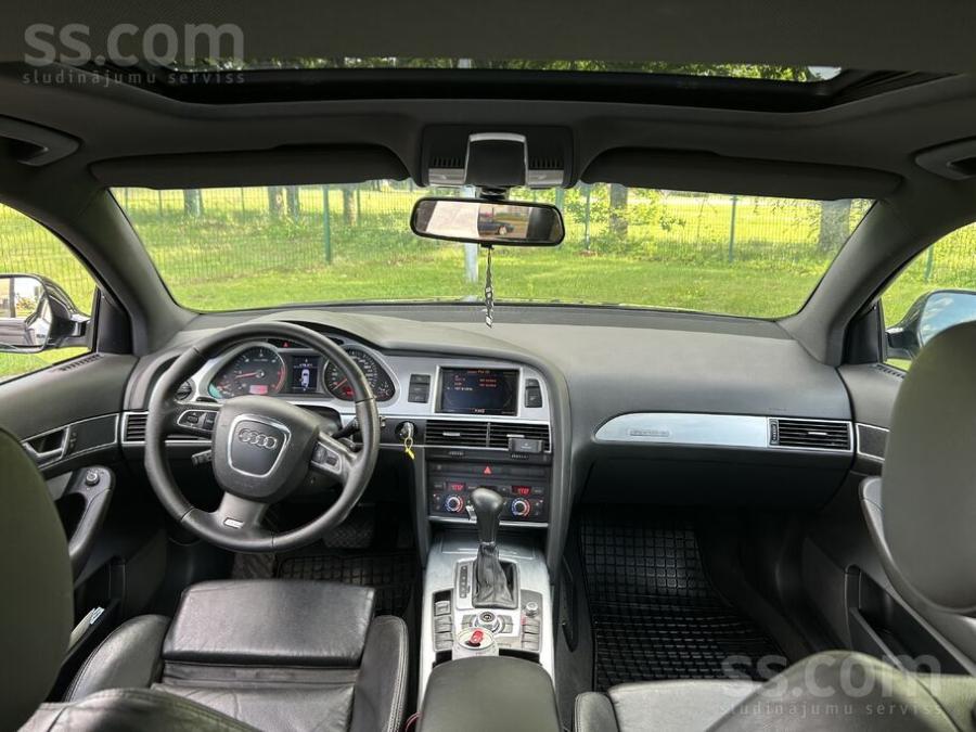 Melns Audi A6 2009 Valmiera, ar dzinēja tilpumu 3.00 L un nobraukumu 470 tūkst. km par 3850 €, foto 7 vietnē AUTOMOTO.COM.LV