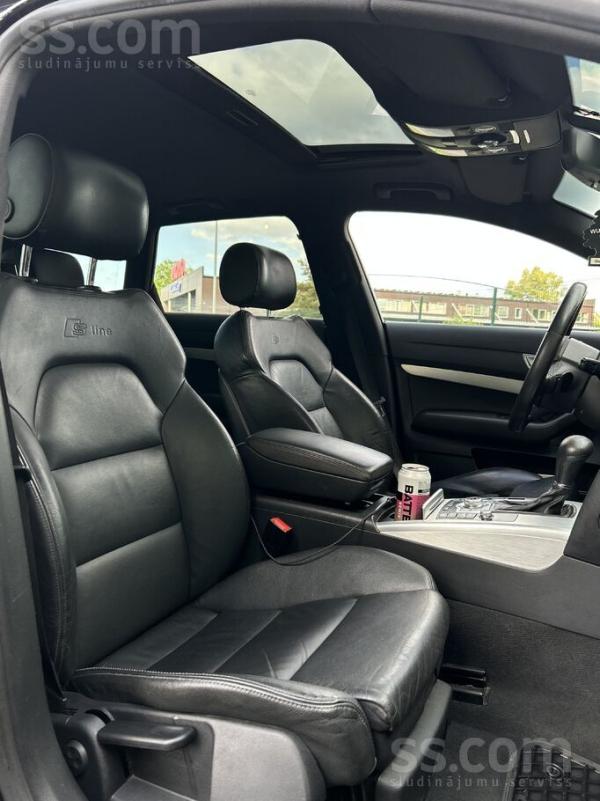 Black Audi A6 2009 in Valmiera, with an engine capacity of 3.00 L and mileage of 470 thousand km for 3850 €, photo 7 on AUTOMOTO.COM.LV