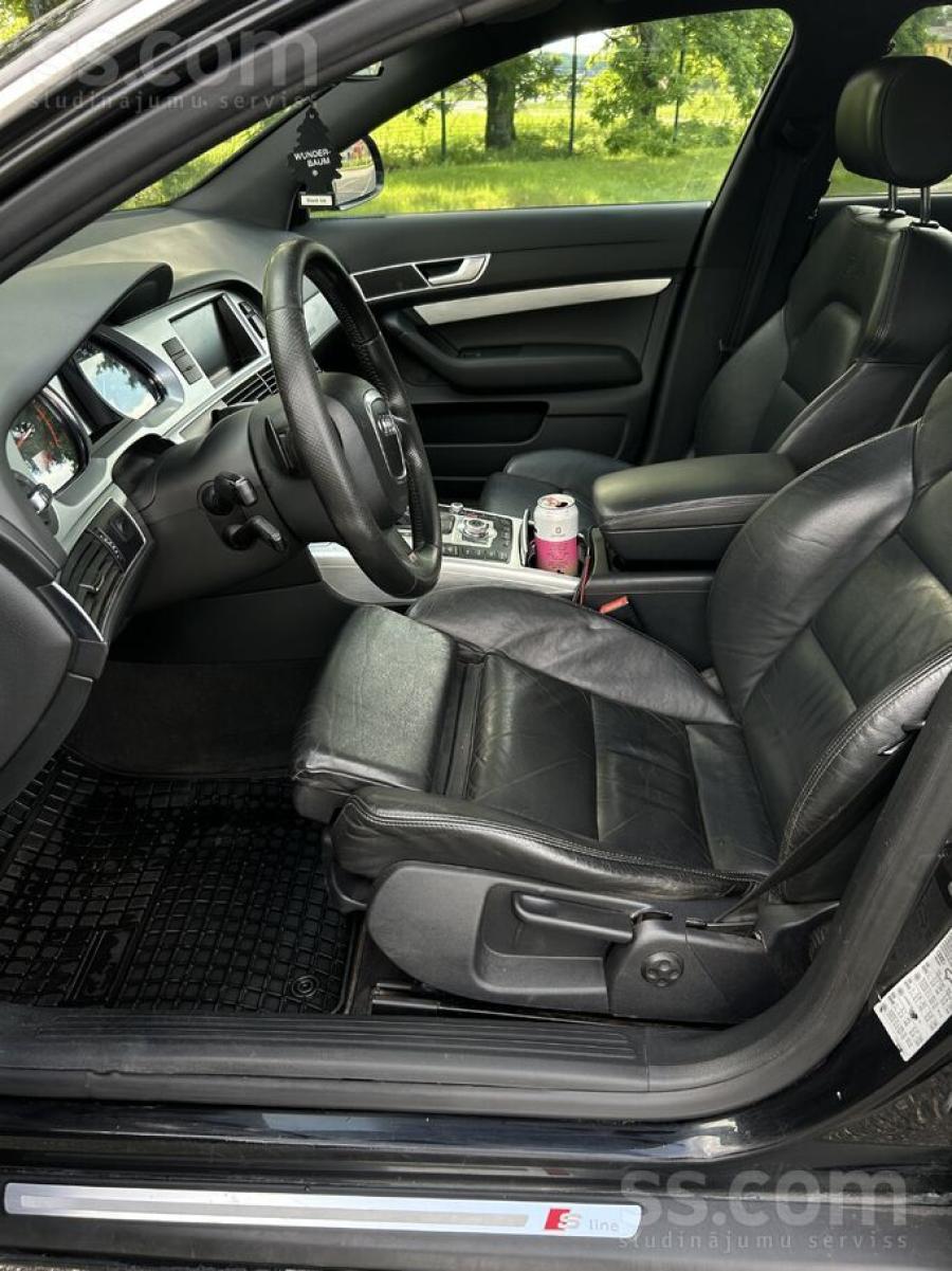 Melns Audi A6 2009 Valmiera, ar dzinēja tilpumu 3.00 L un nobraukumu 470 tūkst. km par 3850 €, foto 9 vietnē AUTOMOTO.COM.LV