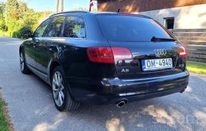 Black Audi A6 2009 in Riga, with an engine capacity of 2.70 L and mileage of 254 thousand km for 5795 €, photo 3 on AUTOMOTO.COM.LV