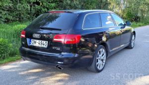 Black Audi A6 2009 in Riga, with an engine capacity of 2.70 L and mileage of 254 thousand km for 5795 €, photo 4 on AUTOMOTO.COM.LV