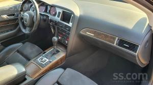 Black Audi A6 2009 in Riga, with an engine capacity of 2.70 L and mileage of 254 thousand km for 5795 €, photo 8 on AUTOMOTO.COM.LV