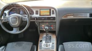 Black Audi A6 2009 in Riga, with an engine capacity of 2.70 L and mileage of 254 thousand km for 5795 €, photo 10 on AUTOMOTO.COM.LV