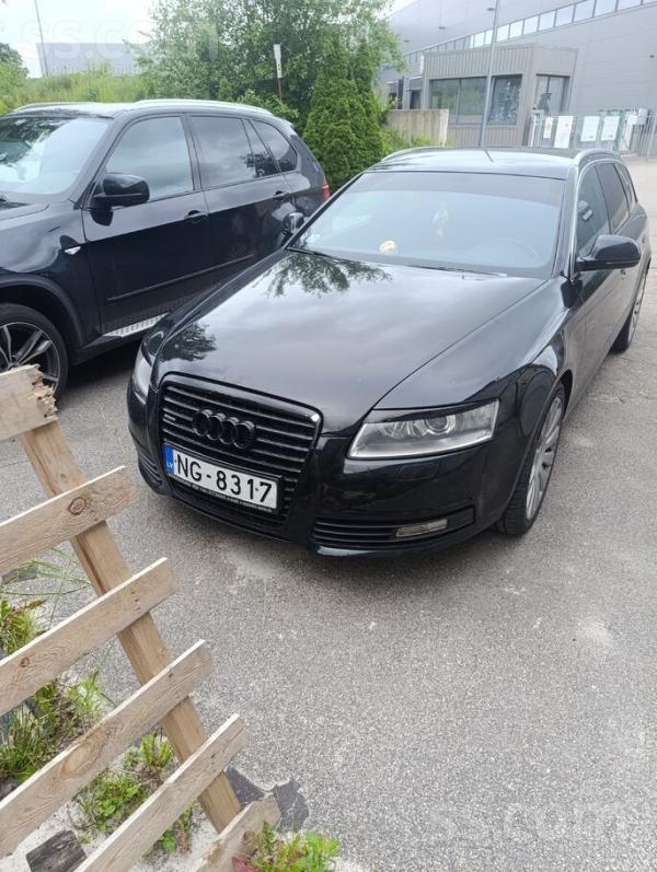 Melns Audi A6 2009 Rīga, ar dzinēja tilpumu 2.70 L un nobraukumu 311 tūkst. km par 3700 €, foto 1 vietnē AUTOMOTO.COM.LV
