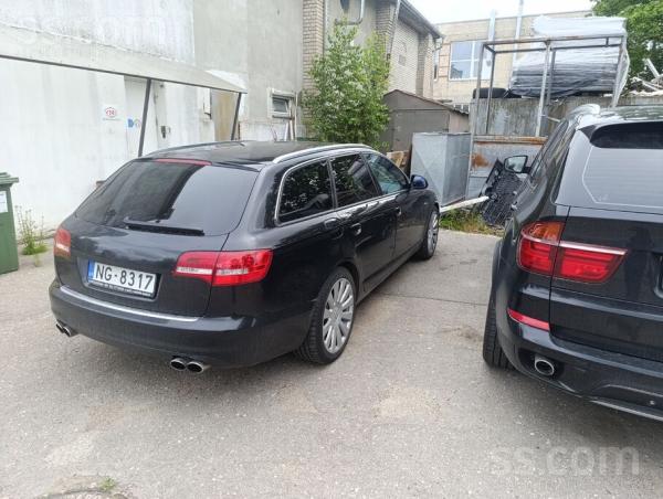 Melns Audi A6 2009 Rīga, ar dzinēja tilpumu 2.70 L un nobraukumu 311 tūkst. km par 3700 €, foto 3 vietnē AUTOMOTO.COM.LV