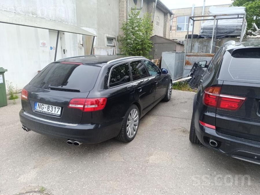 Melns Audi A6 2009 Rīga, ar dzinēja tilpumu 2.70 L un nobraukumu 311 tūkst. km par 3700 €, foto 4 vietnē AUTOMOTO.COM.LV
