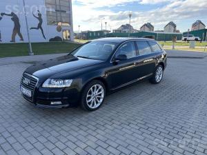 Black Audi A6 2009 in Riga, with an engine capacity of 2.70 L and mileage of 273 thousand km for 4900 €, photo  on AUTOMOTO.COM.LV