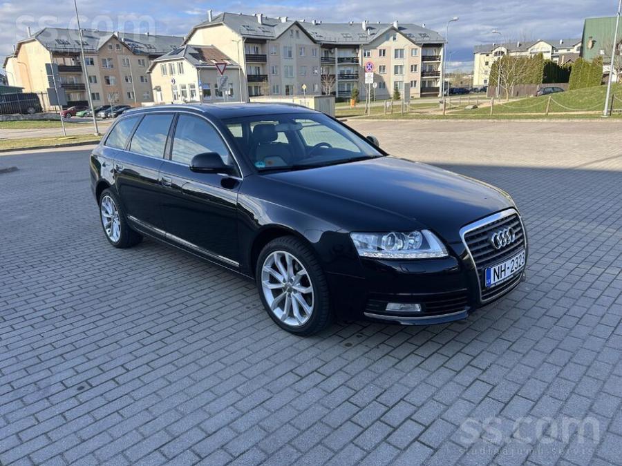 Black Audi A6 2009 in Riga, with an engine capacity of 2.70 L and mileage of 273 thousand km for 4900 €, photo 3 on AUTOMOTO.COM.LV