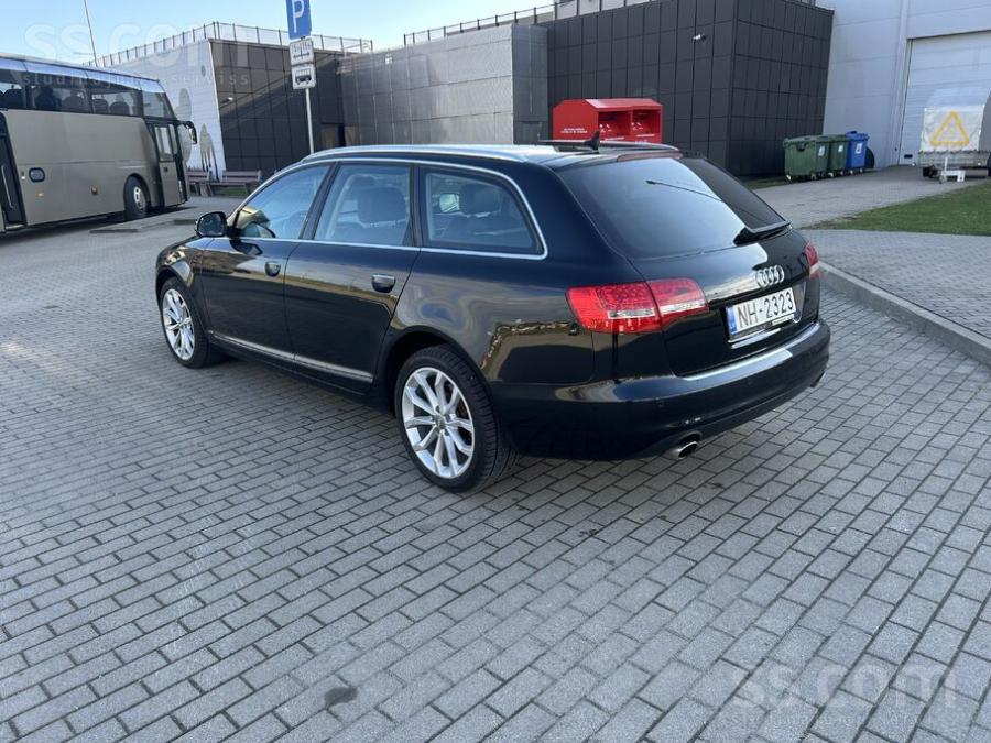 Black Audi A6 2009 in Riga, with an engine capacity of 2.70 L and mileage of 273 thousand km for 4900 €, photo 5 on AUTOMOTO.COM.LV