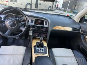 Black Audi A6 2009 in Riga, with an engine capacity of 2.70 L and mileage of 273 thousand km for 4900 €, photo 9 on AUTOMOTO.COM.LV