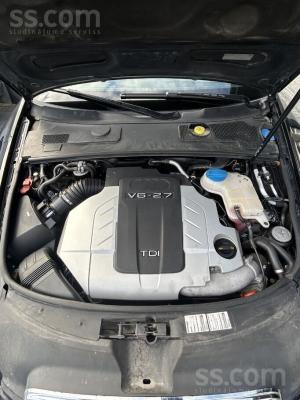 Black Audi A6 2009 in Riga, with an engine capacity of 2.70 L and mileage of 273 thousand km for 4900 €, photo 14 on AUTOMOTO.COM.LV