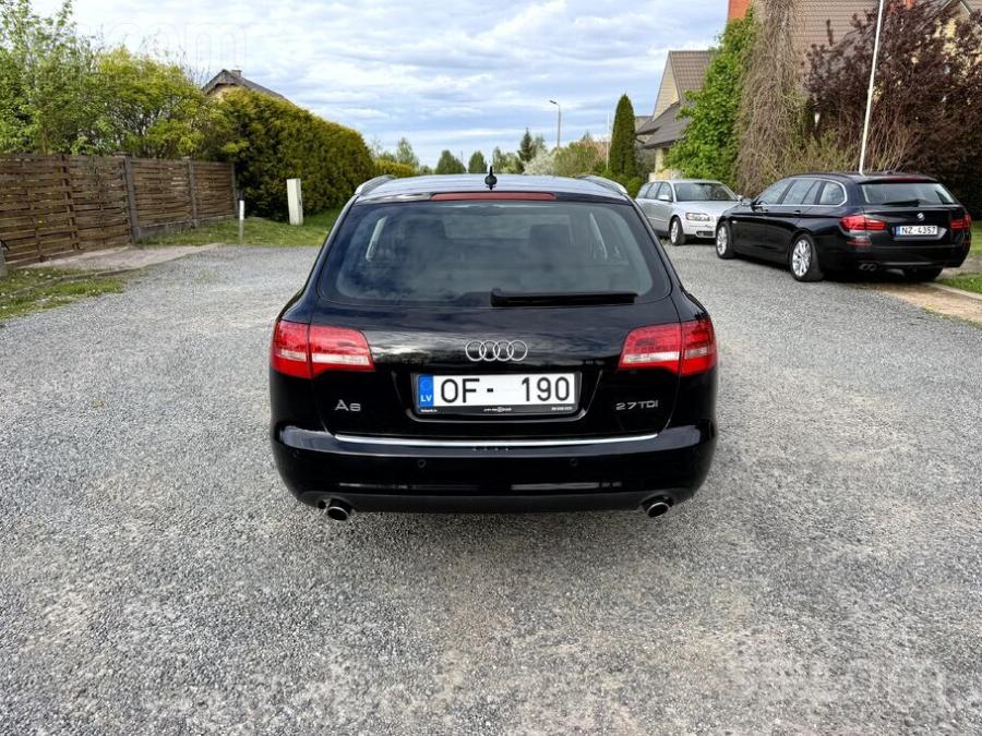 Melns Audi A6 2009 Saldus, ar dzinēja tilpumu 2.70 L un nobraukumu 412 tūkst. km par 4250 €, foto 7 vietnē AUTOMOTO.COM.LV