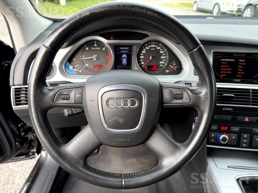 Melns Audi A6 2009 Saldus, ar dzinēja tilpumu 2.70 L un nobraukumu 412 tūkst. km par 4250 €, foto 22 vietnē AUTOMOTO.COM.LV