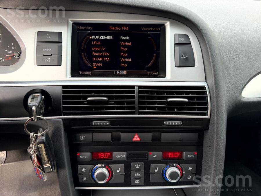 Melns Audi A6 2009 Saldus, ar dzinēja tilpumu 2.70 L un nobraukumu 412 tūkst. km par 4250 €, foto 24 vietnē AUTOMOTO.COM.LV