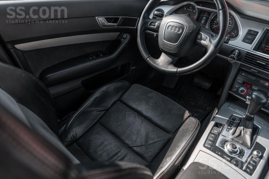 Melns Audi A6 2009 Rīga, ar dzinēja tilpumu 2.70 L un nobraukumu 291 tūkst. km par 5400 €, foto 7 vietnē AUTOMOTO.COM.LV