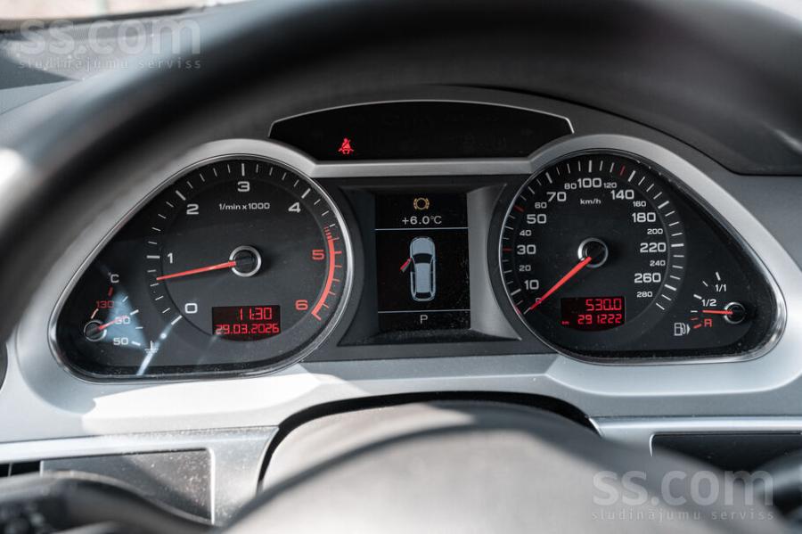 Melns Audi A6 2009 Rīga, ar dzinēja tilpumu 2.70 L un nobraukumu 291 tūkst. km par 5400 €, foto 19 vietnē AUTOMOTO.COM.LV