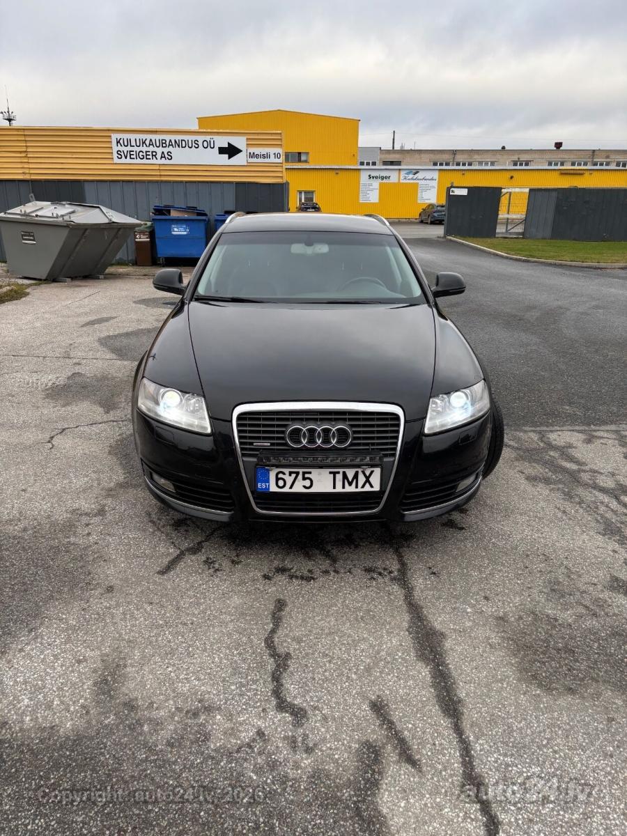 Melns Audi A6 2009 Tartu, ar dzinēja tilpumu 3.00 L un nobraukumu 361 tūkst. km par 4400 €, foto 1 vietnē AUTOMOTO.COM.LV