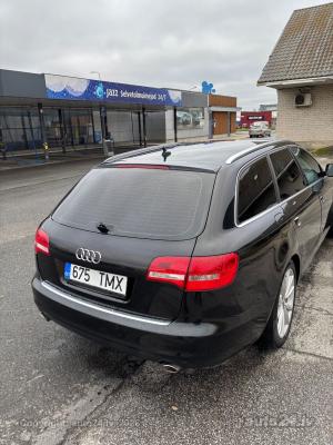 Melns Audi A6 2009 Tartu, ar dzinēja tilpumu 3.00 L un nobraukumu 361 tūkst. km par 4400 €, foto 5 vietnē AUTOMOTO.COM.LV