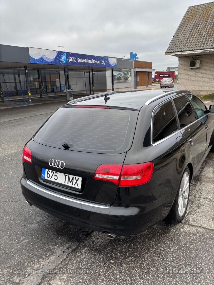 Melns Audi A6 2009 Tartu, ar dzinēja tilpumu 3.00 L un nobraukumu 361 tūkst. km par 4400 €, foto 5 vietnē AUTOMOTO.COM.LV