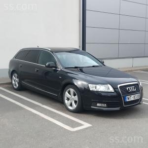 Black Audi A6 2009 in Riga, with an engine capacity of 3.00 L and mileage of 295 thousand km for 5600 €, photo  on AUTOMOTO.COM.LV