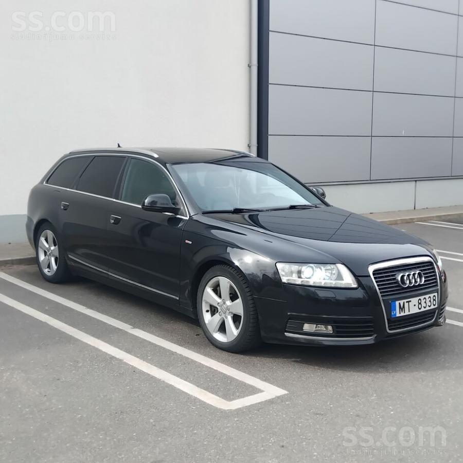 Melns Audi A6 2009 Rīga, ar dzinēja tilpumu 3.00 L un nobraukumu 295 tūkst. km par 5600 €, foto 1 vietnē AUTOMOTO.COM.LV