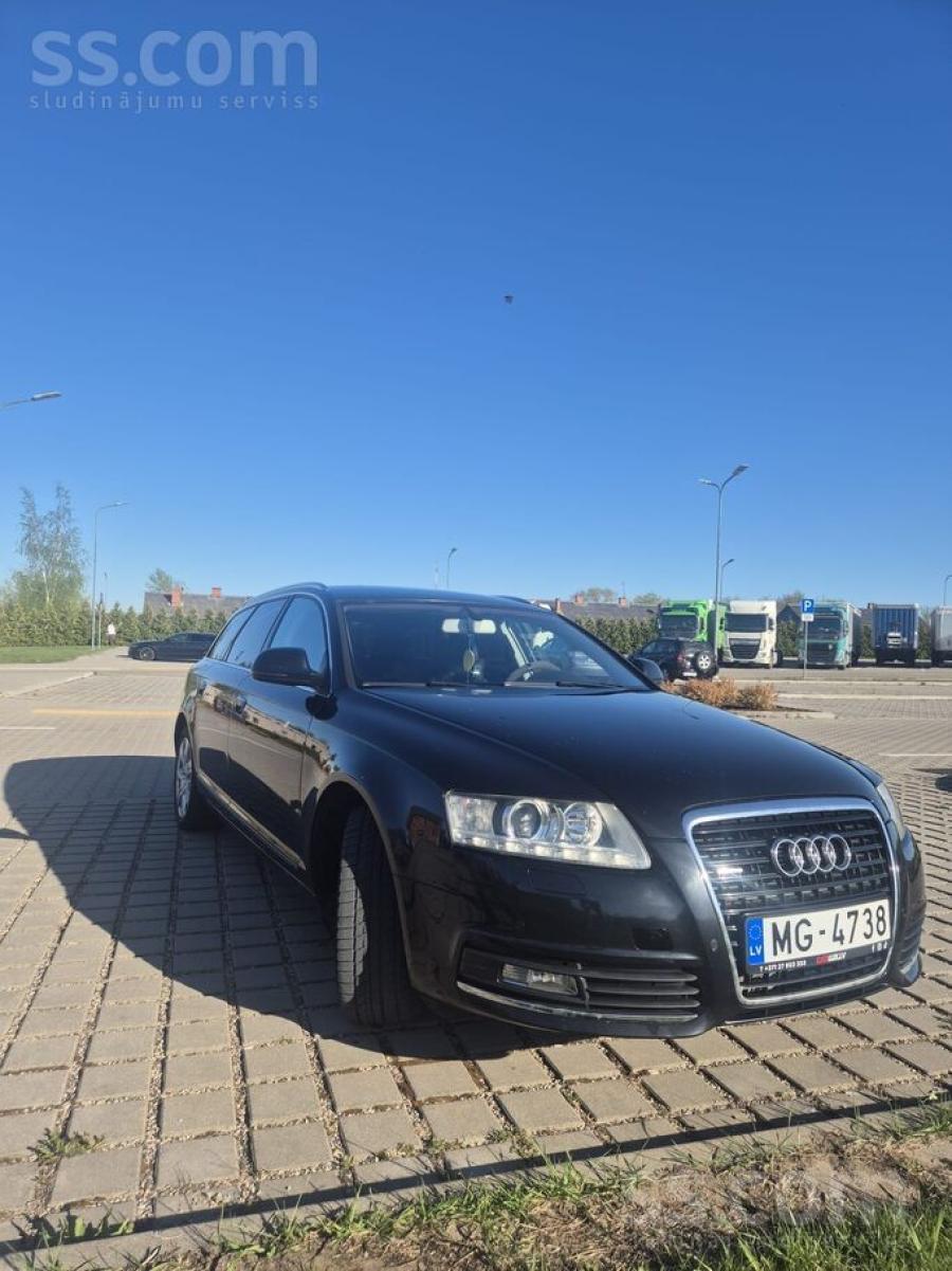Black Audi A6 2009 in Daugavpils, with an engine capacity of 3.00 L and mileage of 320 thousand km for 6700 €, photo 7 on AUTOMOTO.COM.LV