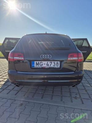 Black Audi A6 2009 in Daugavpils, with an engine capacity of 3.00 L and mileage of 320 thousand km for 6700 €, photo 15 on AUTOMOTO.COM.LV
