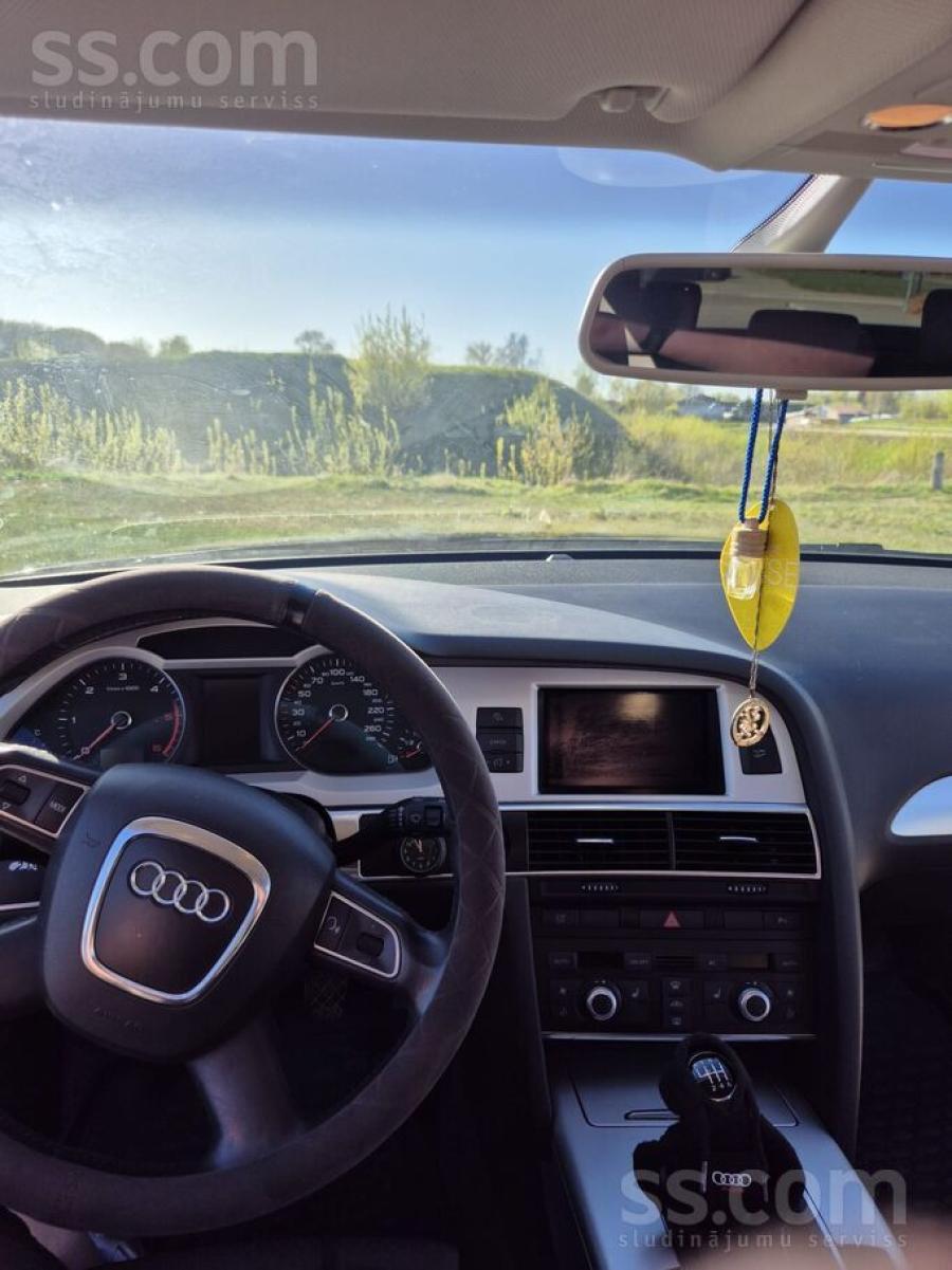 Black Audi A6 2009 in Daugavpils, with an engine capacity of 3.00 L and mileage of 320 thousand km for 6700 €, photo 19 on AUTOMOTO.COM.LV