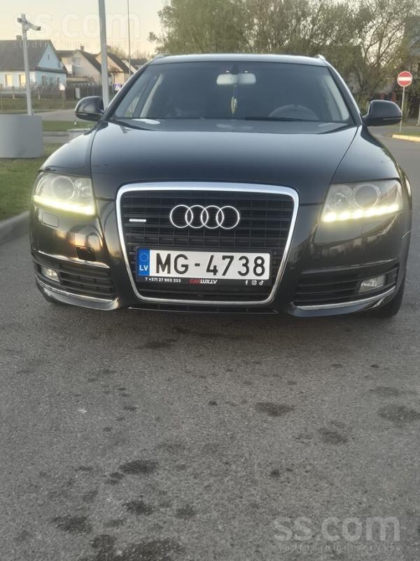 Black Audi A6 2009 in Daugavpils, with an engine capacity of 3.00 L and mileage of 320 thousand km for 5600 €, photo 4 on AUTOMOTO.COM.LV