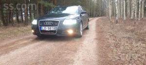Black Audi A6 2009 in Tukums, with an engine capacity of 3.00 L and mileage of 304 thousand km for 4400 €, photo  on AUTOMOTO.COM.LV