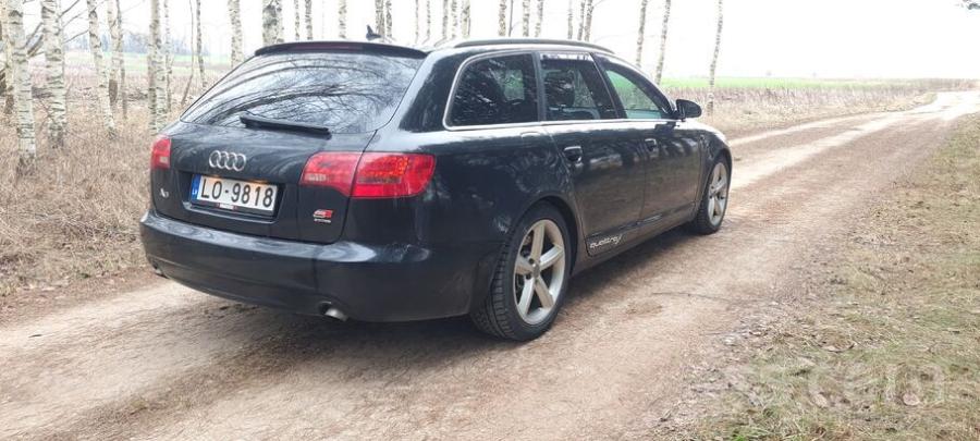 Black Audi A6 2009 in Tukums, with an engine capacity of 3.00 L and mileage of 304 thousand km for 4400 €, photo 3 on AUTOMOTO.COM.LV