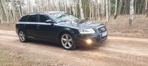 Black Audi A6 2009 in Tukums, with an engine capacity of 3.00 L and mileage of 304 thousand km for 4400 €, photo 4 on AUTOMOTO.COM.LV
