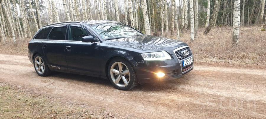 Black Audi A6 2009 in Tukums, with an engine capacity of 3.00 L and mileage of 304 thousand km for 4400 €, photo 4 on AUTOMOTO.COM.LV
