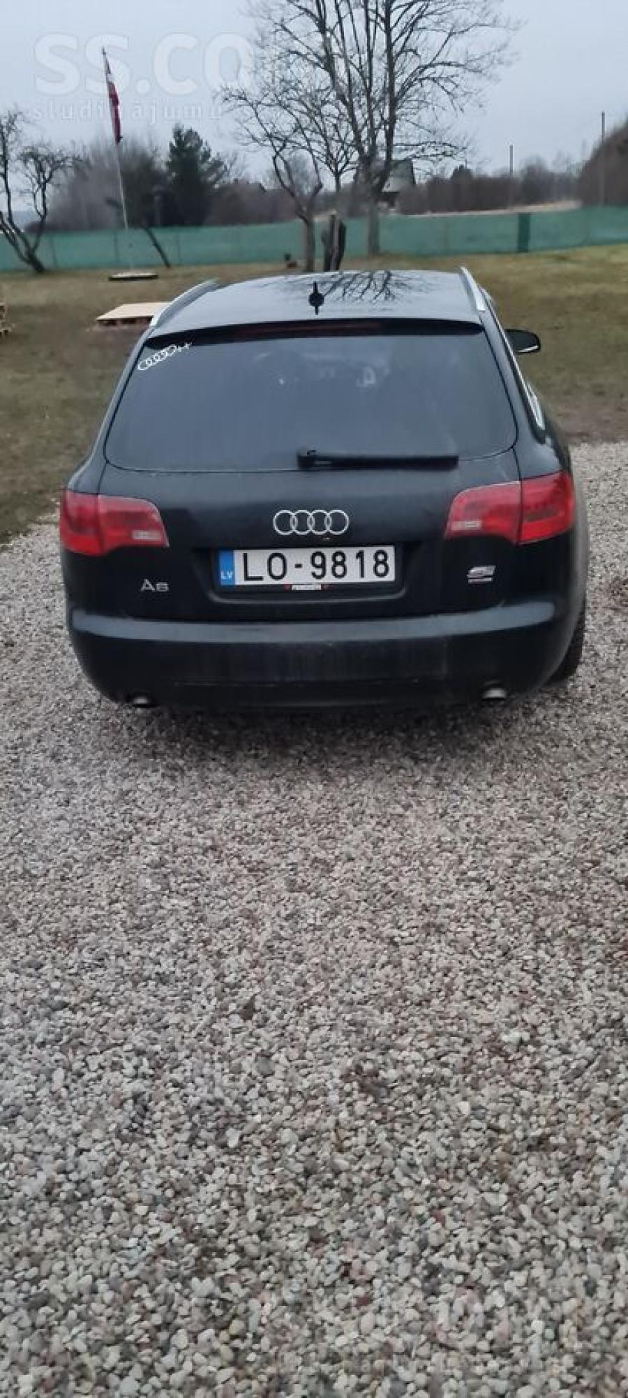 Black Audi A6 2009 in Tukums, with an engine capacity of 3.00 L and mileage of 304 thousand km for 4400 €, photo 7 on AUTOMOTO.COM.LV