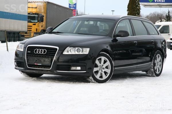 Melns Audi A6 2009 Tukums, ar dzinēja tilpumu 3.00 L un nobraukumu 282 tūkst. km par 6950 €, foto 1 vietnē AUTOMOTO.COM.LV