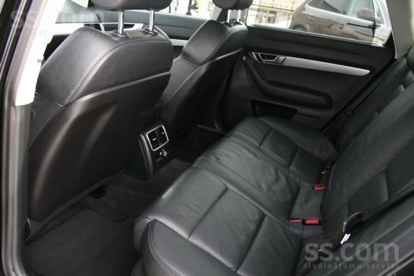 Melns Audi A6 2009 Tukums, ar dzinēja tilpumu 3.00 L un nobraukumu 282 tūkst. km par 6950 €, foto 6 vietnē AUTOMOTO.COM.LV