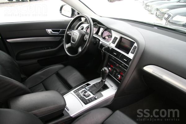 Melns Audi A6 2009 Tukums, ar dzinēja tilpumu 3.00 L un nobraukumu 282 tūkst. km par 6950 €, foto 7 vietnē AUTOMOTO.COM.LV