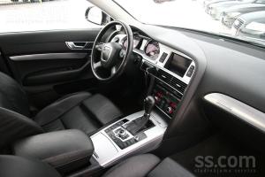 Черный Ауди А6 2009 в Тукумс, объемом двигателя 3.00 л и пробегом 282 тыс. км за 6950 €, фото 8 на AUTOMOTO.COM.LV
