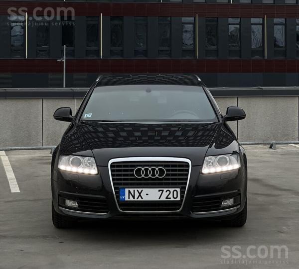 Melns Audi A6 2009 Rīga, ar dzinēja tilpumu 2.00 L un nobraukumu 368 tūkst. km par 4750 €, foto 1 vietnē AUTOMOTO.COM.LV