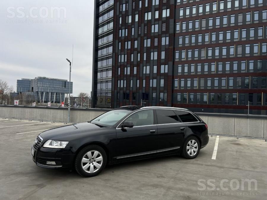 Black Audi A6 2009 in Riga, with an engine capacity of 2.00 L and mileage of 368 thousand km for 4750 €, photo 3 on AUTOMOTO.COM.LV