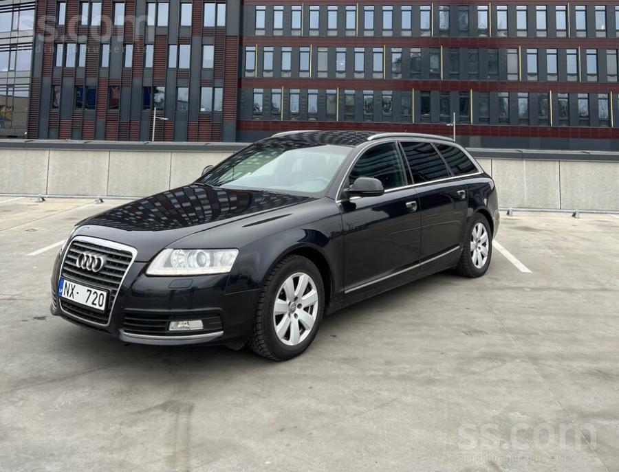 Black Audi A6 2009 in Riga, with an engine capacity of 2.00 L and mileage of 368 thousand km for 4750 €, photo 4 on AUTOMOTO.COM.LV