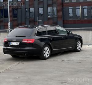 Black Audi A6 2009 in Riga, with an engine capacity of 2.00 L and mileage of 368 thousand km for 4750 €, photo 6 on AUTOMOTO.COM.LV