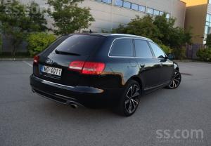 Black Audi A6 2009 in Riga, with an engine capacity of 3.00 L and mileage of 316 thousand km for 5990 €, photo 3 on AUTOMOTO.COM.LV
